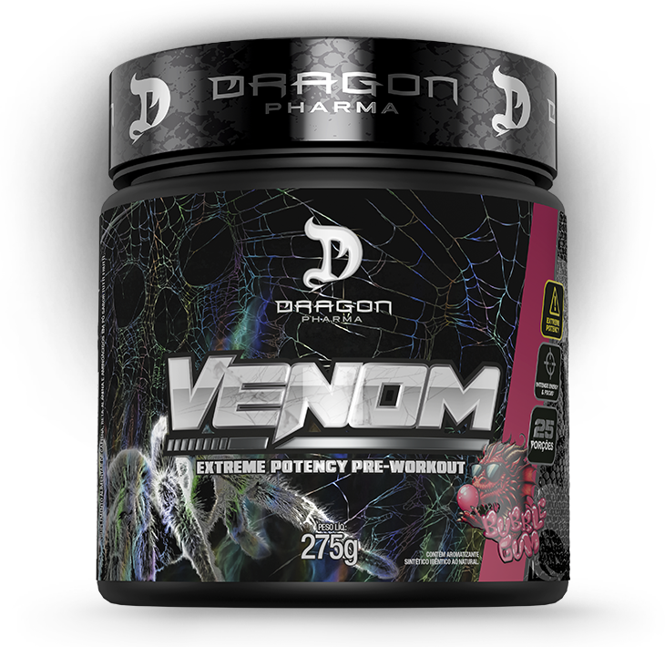 VENOM - EXTREME POTENCY PRE-WORKOUT – Dragon Pharma Brasil