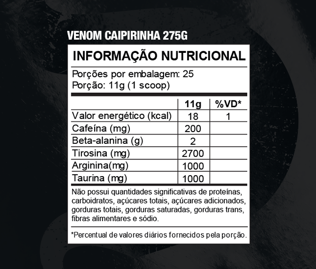 VENOM - EXTREME POTENCY PRE-WORKOUT – Dragon Pharma Brasil